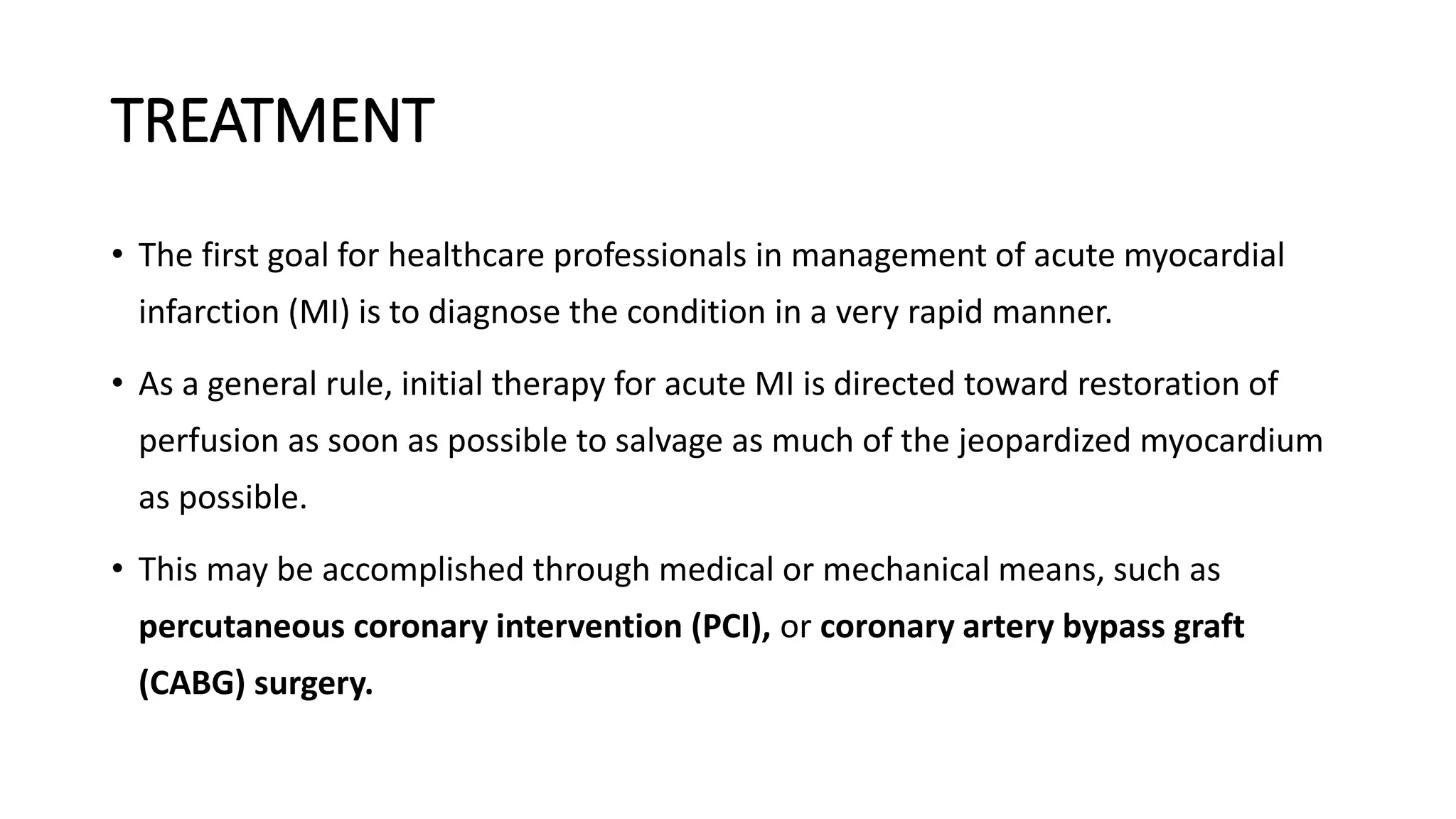 Stemi in the young | PPT
