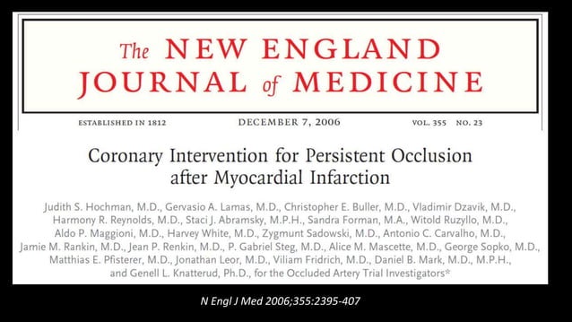 STEMI Late Presentation - Management and practical approach | PPTX ...