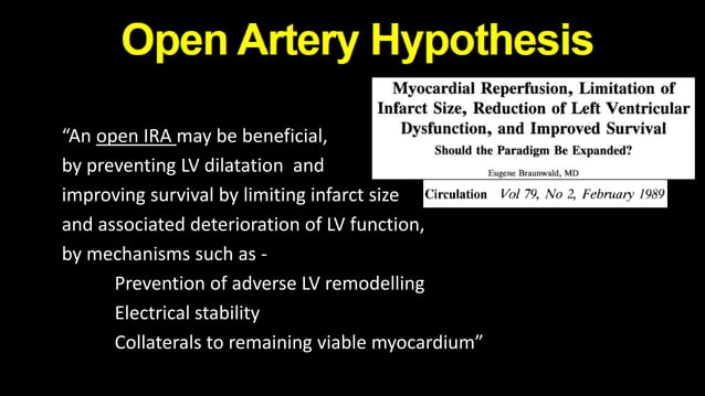 STEMI Late Presentation - Management and practical approach | PPTX ...