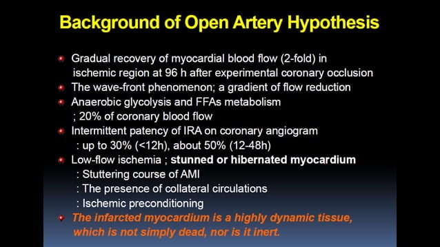STEMI Late Presentation - Management and practical approach | PPTX ...