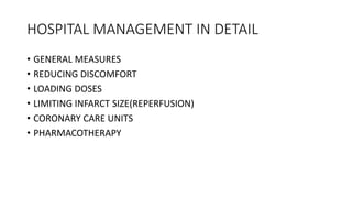 Coronary artery disease Acute Coronary Syndrome STEMI MANAGEMENT .pptx