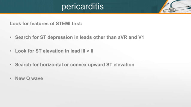STEMI Mimic WHAT IS IT AND HOW TO IDENTIFY IT ? | PPT