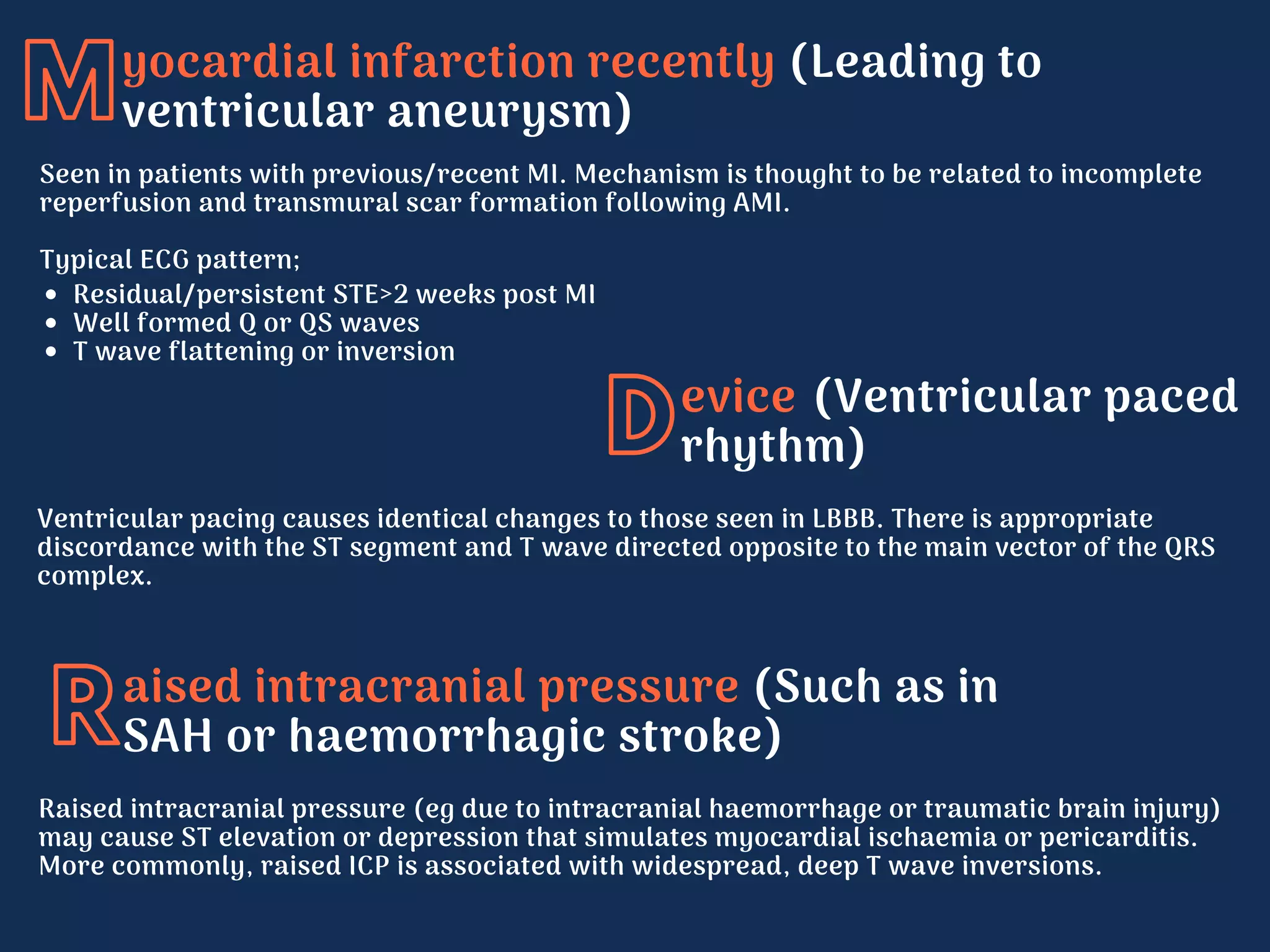 STEMI mimics; A mnemonic & a learning tool. | PDF