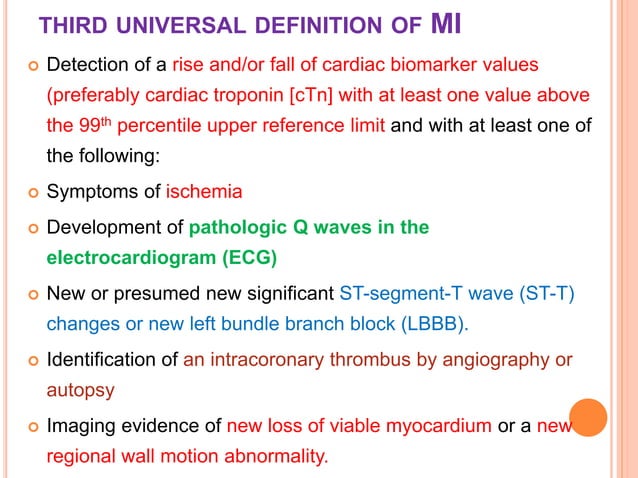 ppt on STEMI IN ICU, FOR acute coronary syndrome | PPT