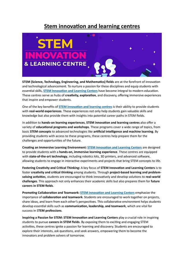 Stem innovation and learning centres.pdf