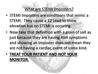 Stemi or no stemi | PPTX