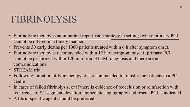STEMI PPT for acute coronary syndome acute MI | PPTX | Heart and ...