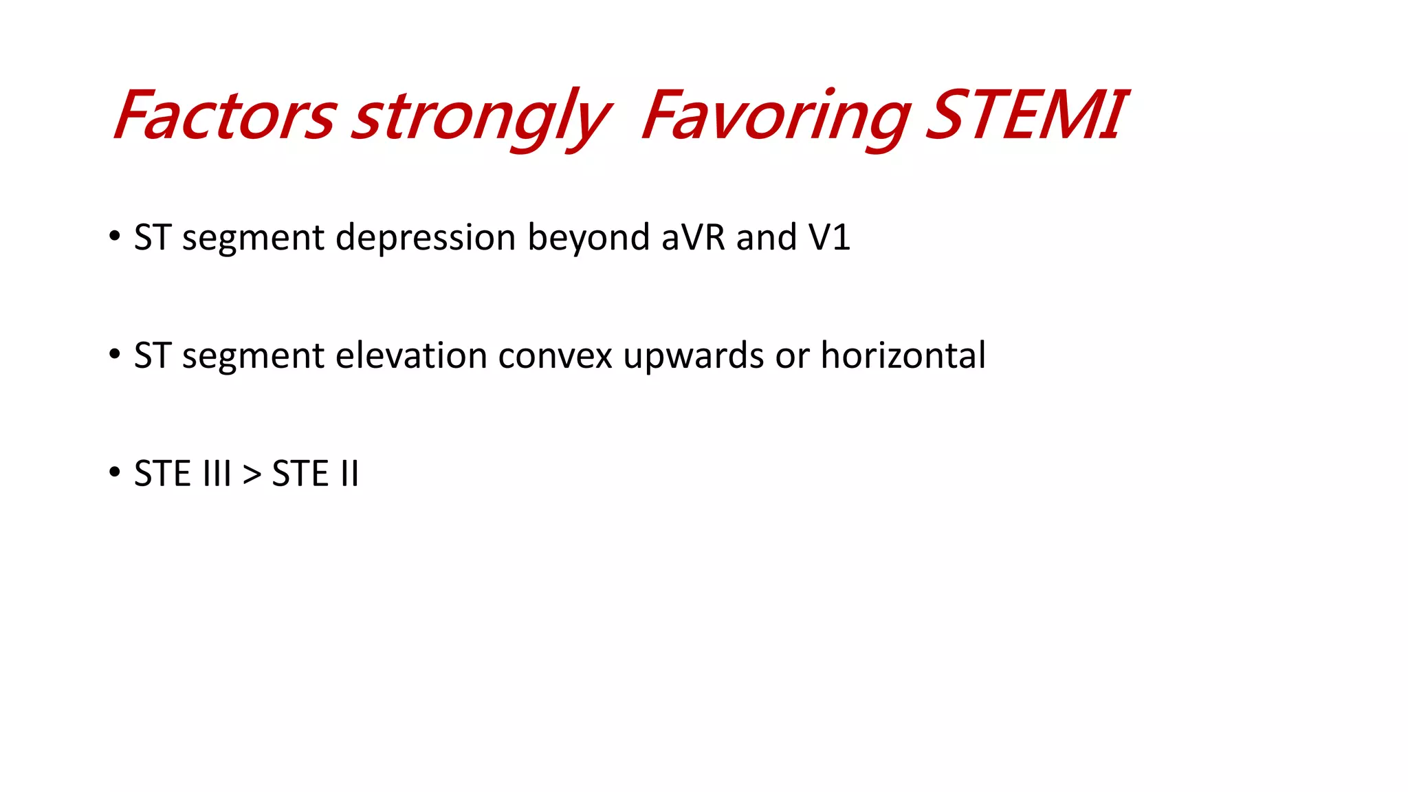 Stemi vs pericarditis ECG diagnosis | PPT