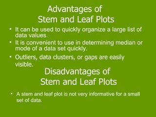 Stem & leaf, Bar graphs, and Histograms | PPT
