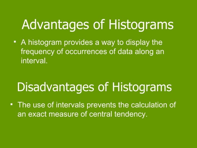Stem & leaf, Bar graphs, and Histograms | PPT | Maps & Navigation
