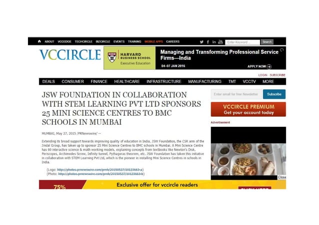 Stem learnig digital marketing case study | PPT