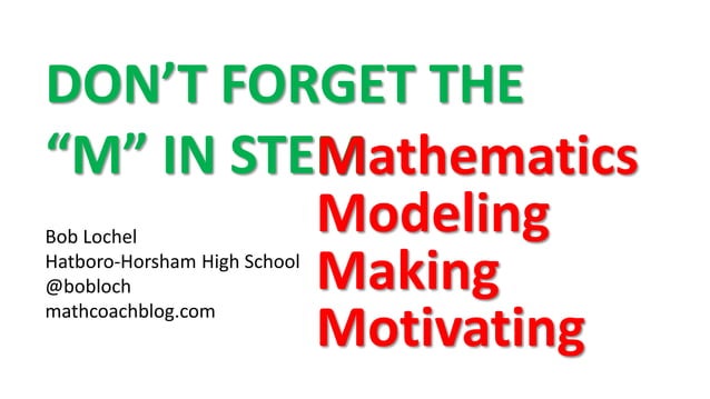 What is the M in STEM? | PPTX