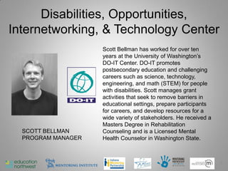STEM Mentoring for Youth with Disabilities | PDF | Web Conferencing ...