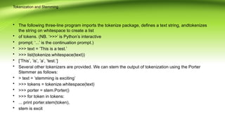 stemming and tokanization in corpus.pptx