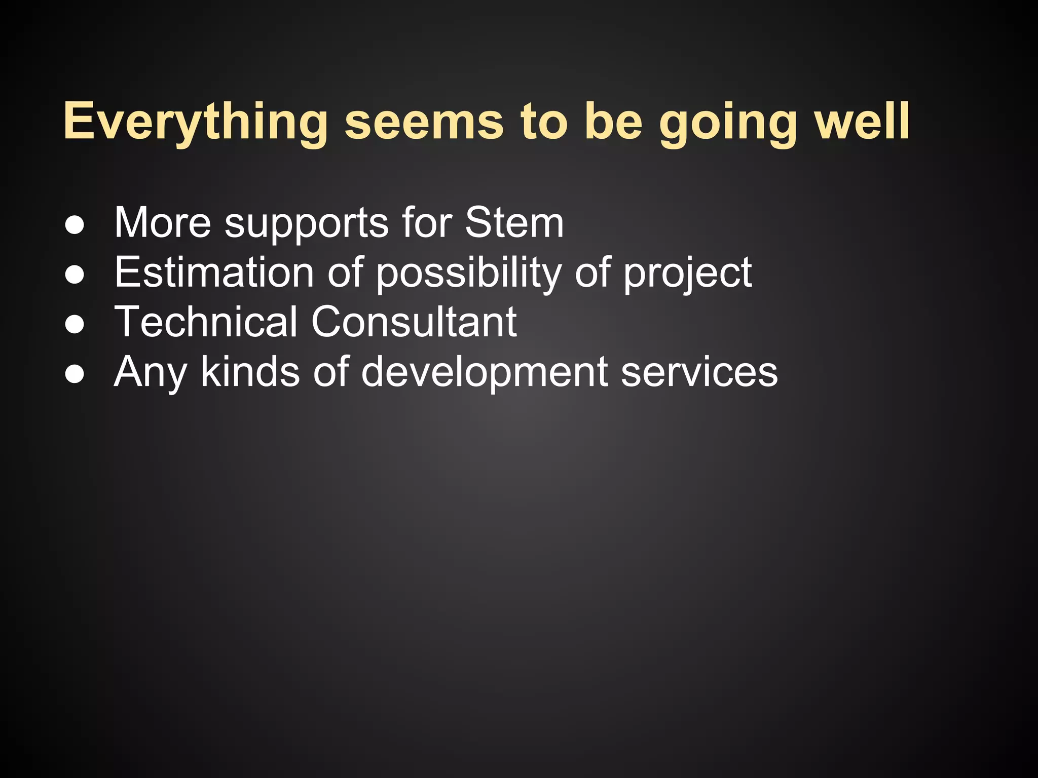 Stem Os Proposal Ppt