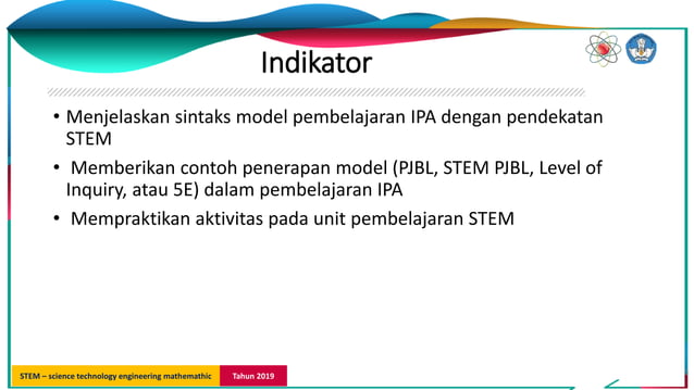 STEM pada pembelajaran IPA rev | PPTX