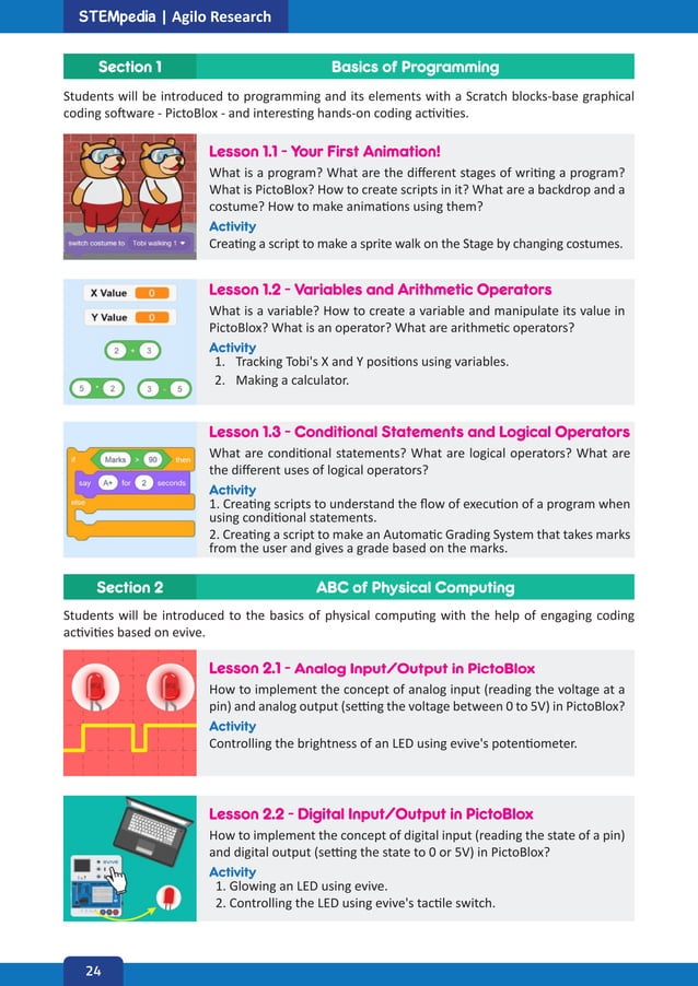 Stem Education Curriculum by STEMpedia | PDF