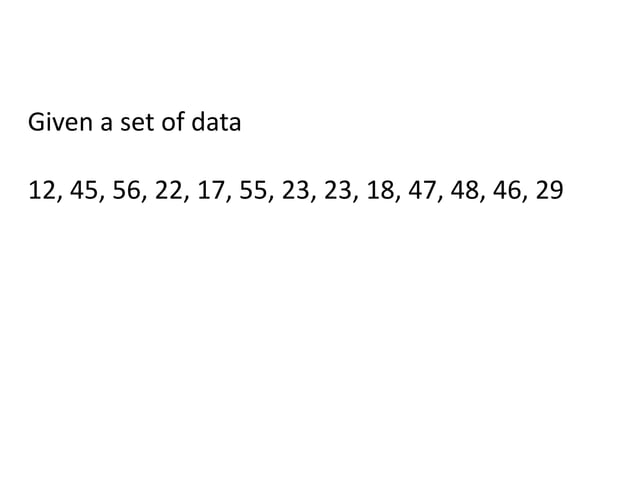 Stemplots | PPTX | Science