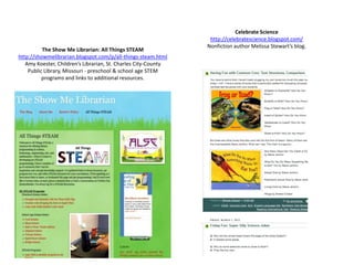STEM Storytime: Preschool Fun with Science, Technology, Engineering ...