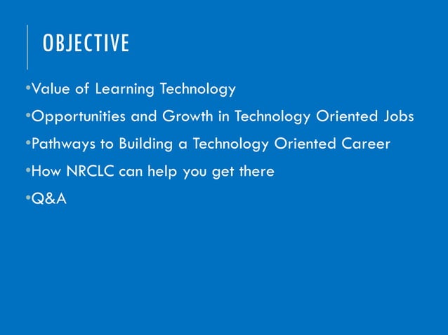 Stem presentation - Pathways to Technology Oriented Careers | PPT