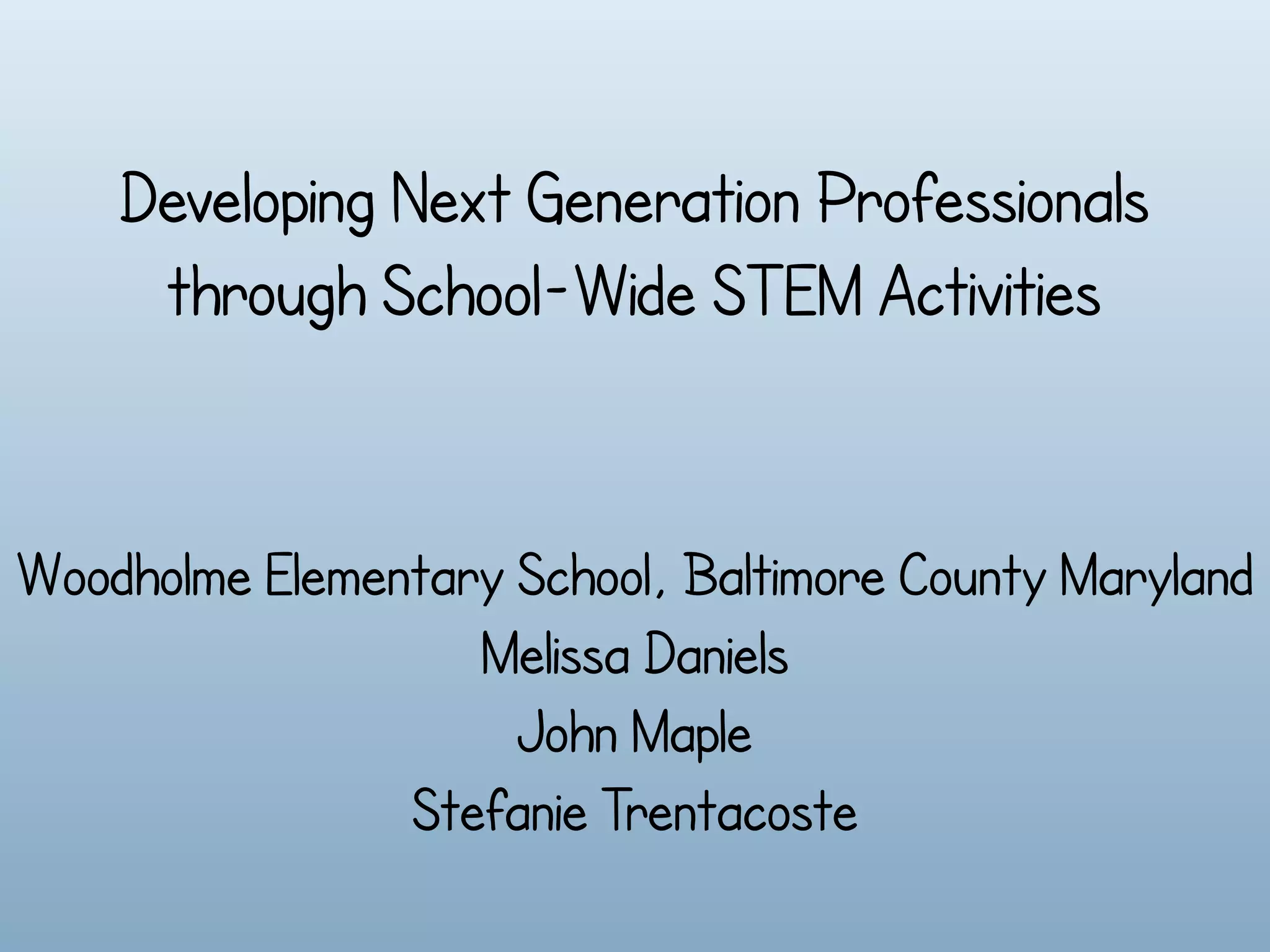 Stem presentation (1) | ODP | Homework and Study | Education