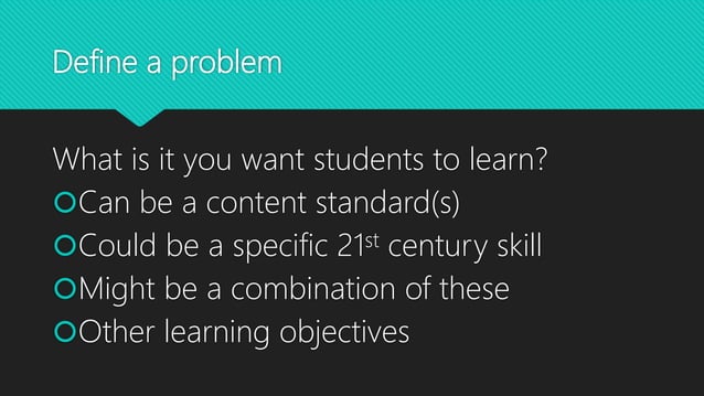 STEM Process and Project-Based Learning | PPTX