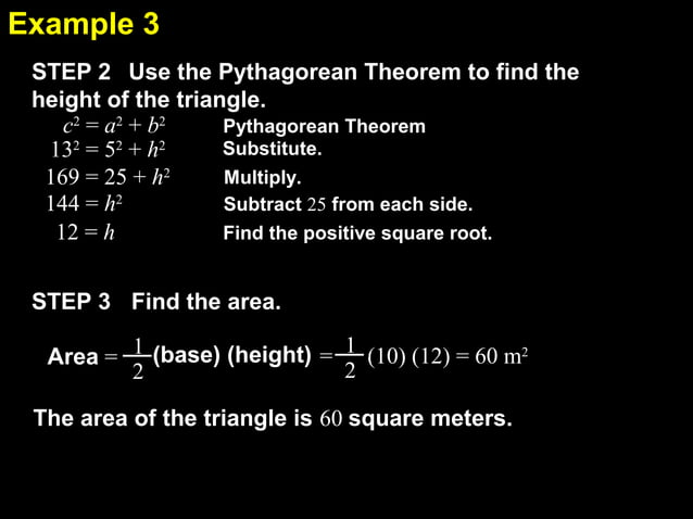 Stem pythagorean theorem introduction | PPT