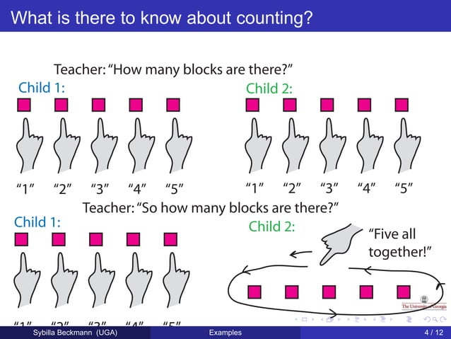 Early Childhood Math Examples - Sybilla Beckmann | PDF