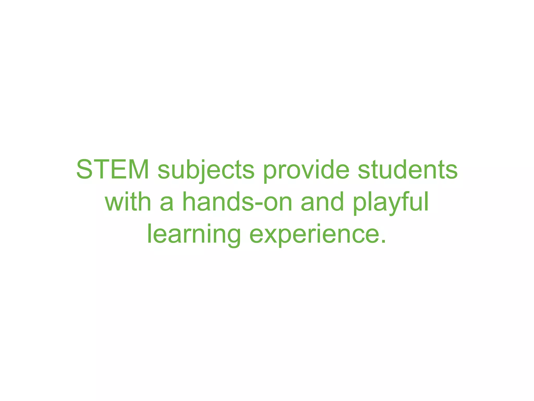 STEM Teaching Tools - Reasons Why STEM is Cool | PPTX