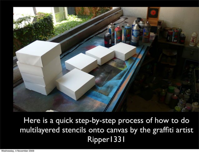 Stencil Art: Multi-Layer Stencils | PDF