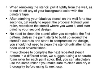 Stencil how to instructions help beginners turn pro | PPT