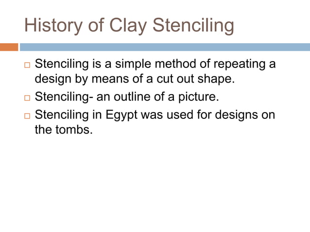 Stenciling | PPTX