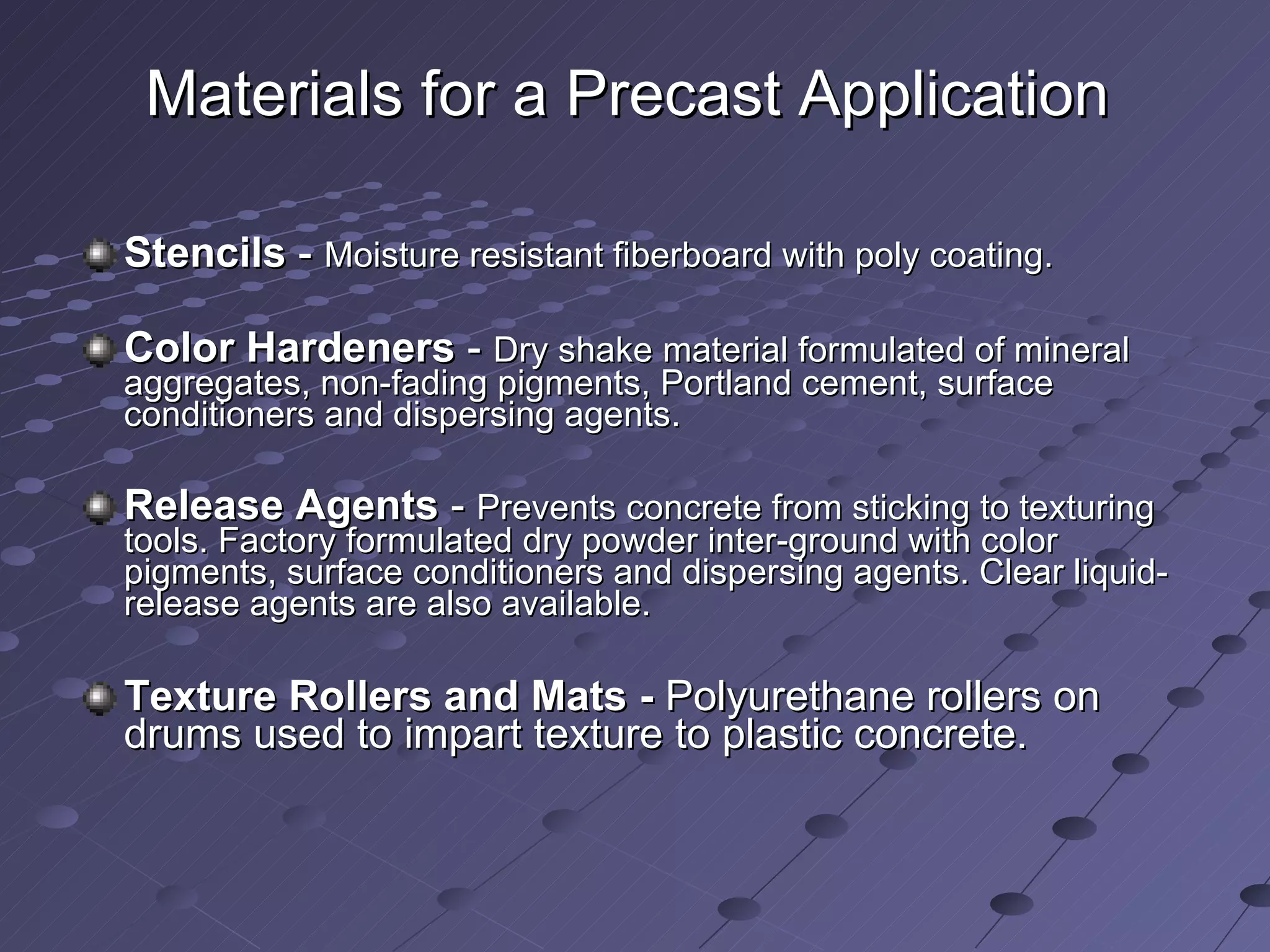 Stenciling Simulated Brick On Precast | PPT