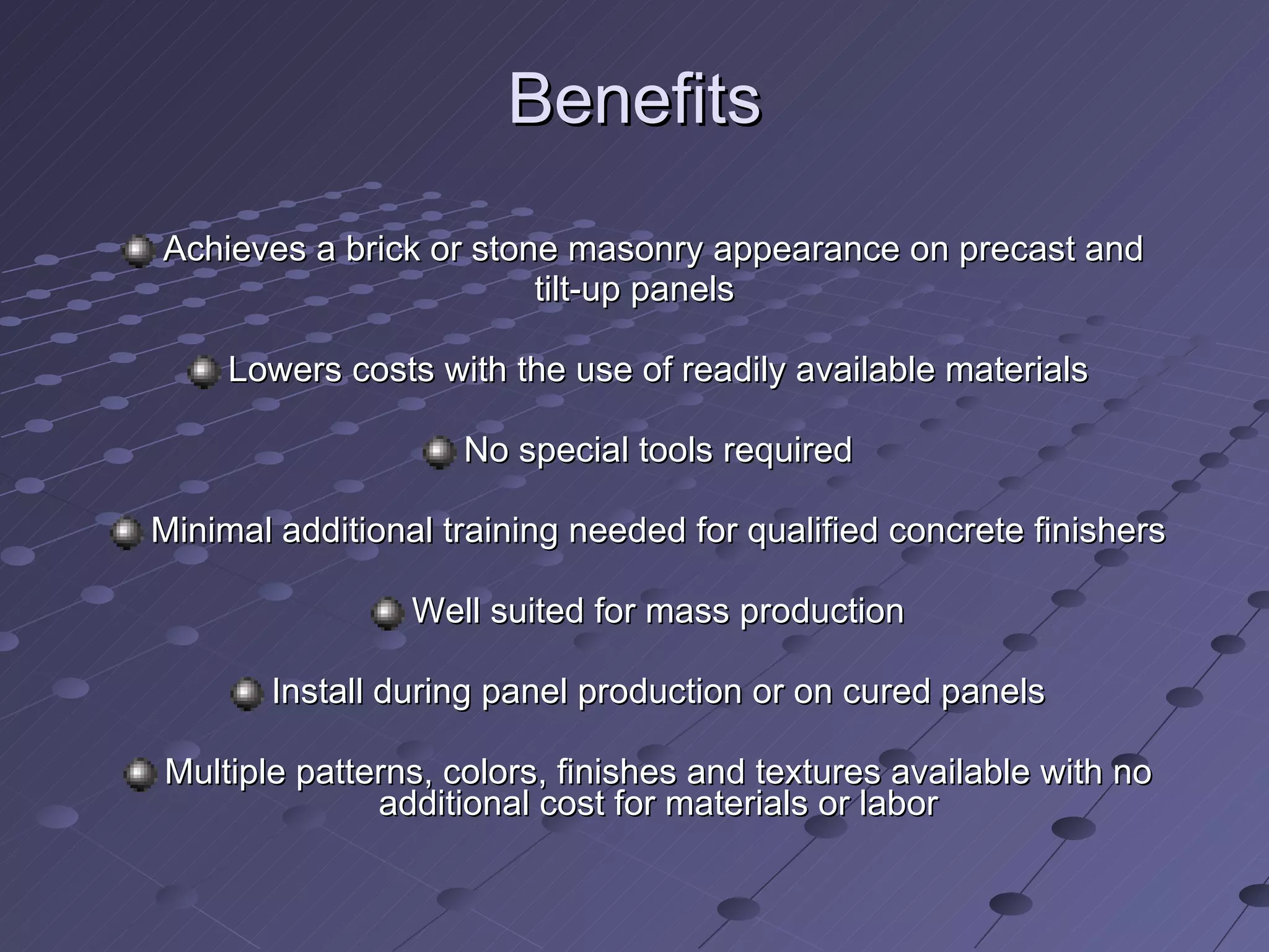 Stenciling Simulated Brick On Precast | PPT