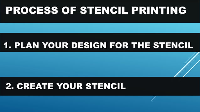 Stencil printing | PPTX