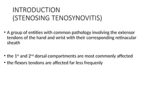 STENOSING TENOSYNOVITIS OF WRIST JOINT.pptx