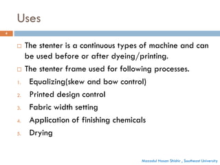 Stenter | PPTX