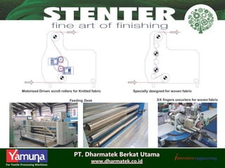 Stenter Yamuna | PPTX