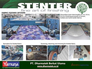 Stenter Yamuna | PPTX