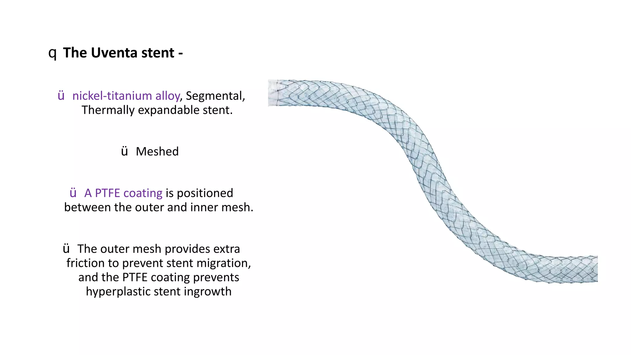 Stents in urology | PPTX