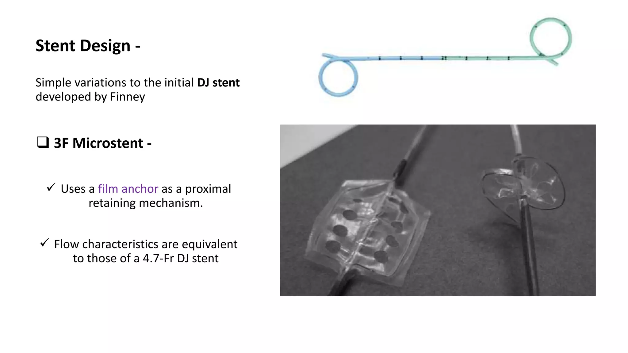 Stents in urology | PPTX