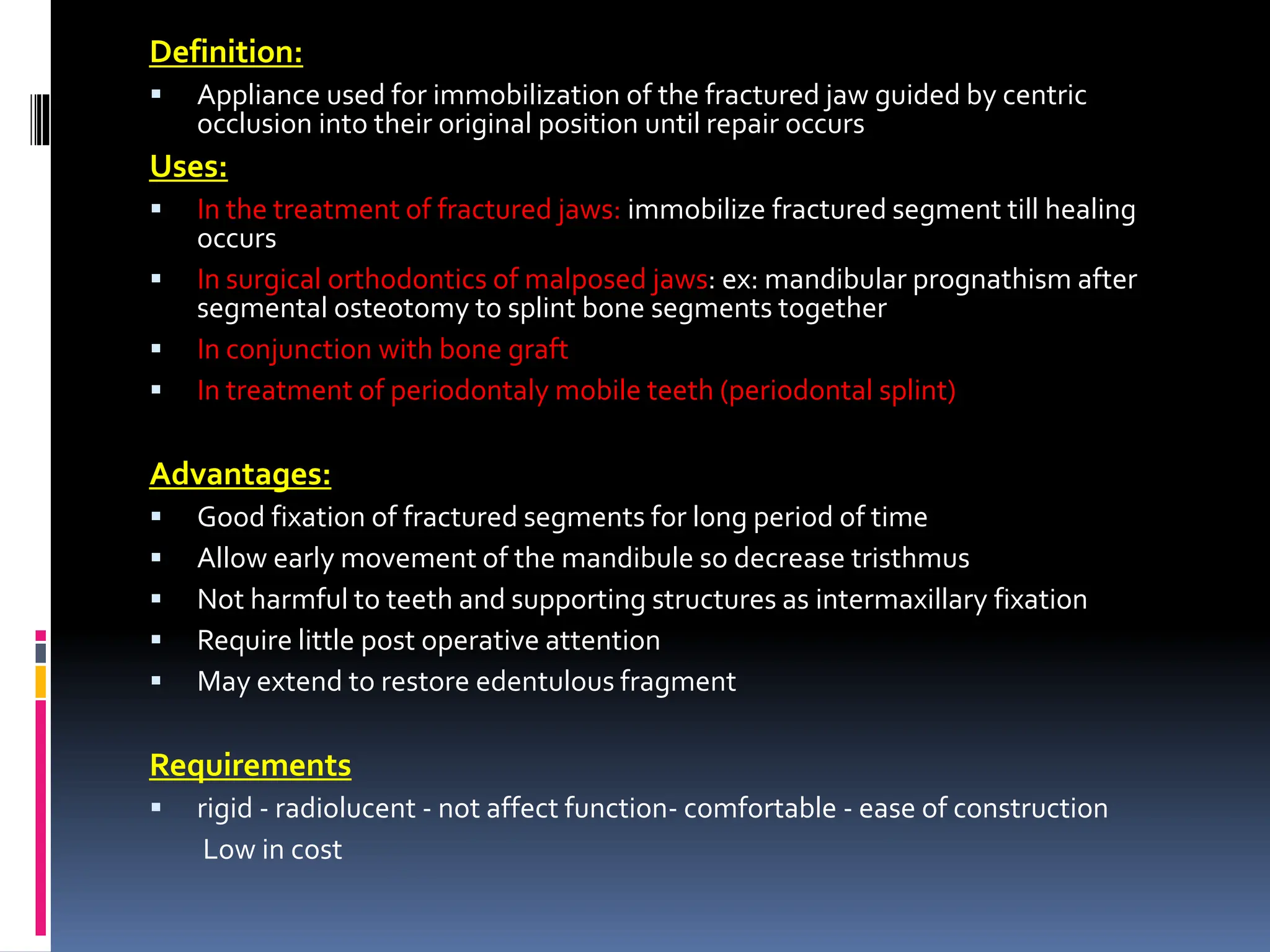 stents-splints.ppt surgical guides ppt s | PPT
