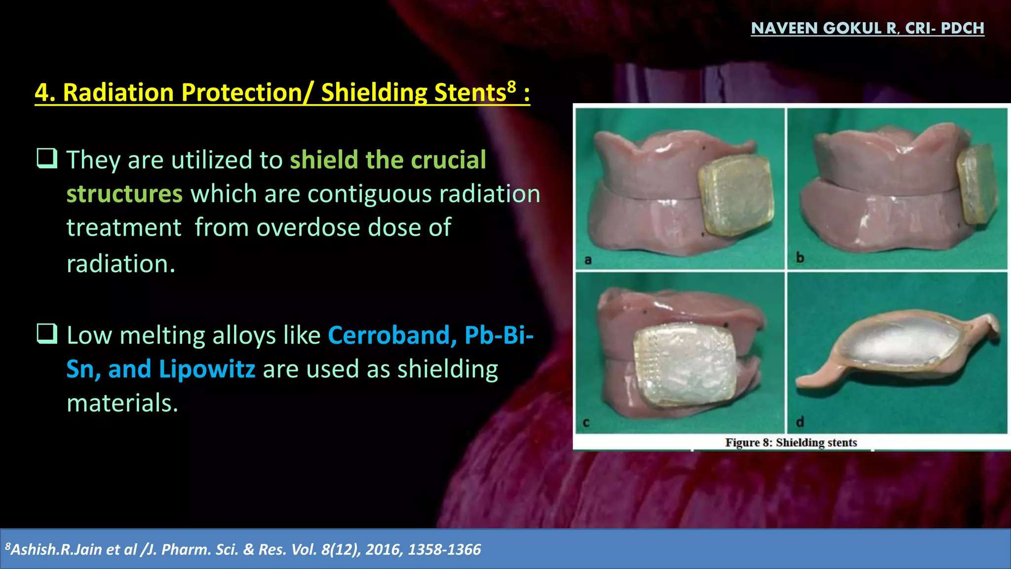 STENTS AND SPLINTS IN PROSTHODONTICS | PPTX