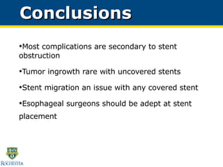 Stent Presentation at STS 2009 San francisco | PPT