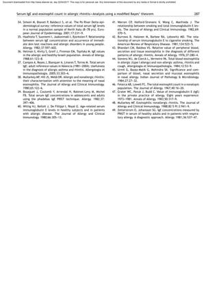 RINITIS ALERGICA | PDF