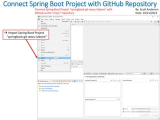 Step-01-Connect-SprintBootAPI-To--GitHub | PPT
