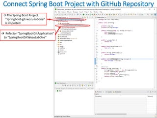 Step-01-Connect-SprintBootAPI-To--GitHub | PPT