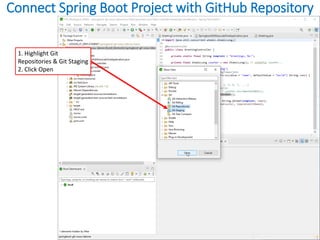Step-01-Connect-SprintBootAPI-To--GitHub | PPT