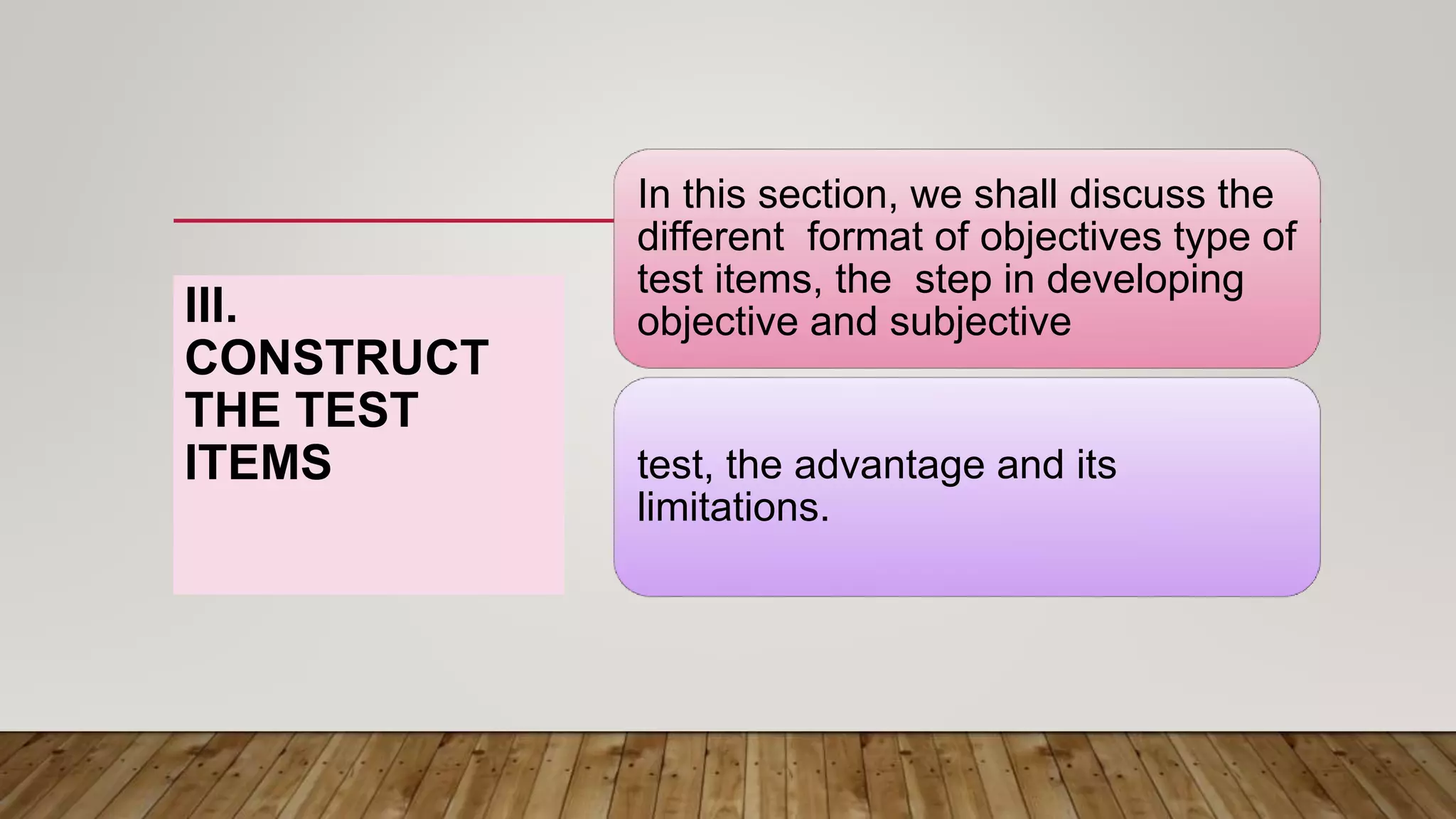 STEP IN DEVELOPMENT ASSESSMENT TOOLS | PPTX