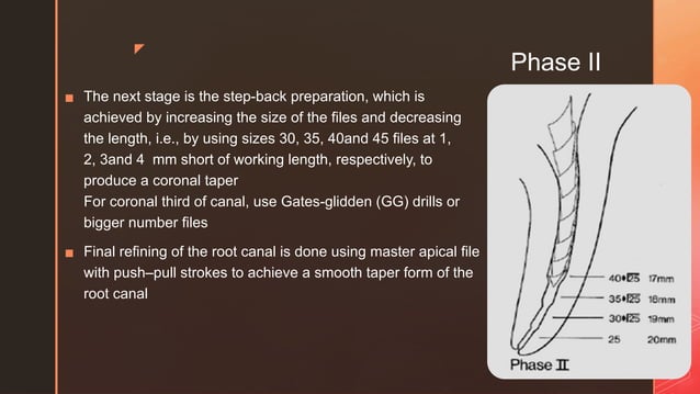 Step-back technique of root canal preparation.pptx